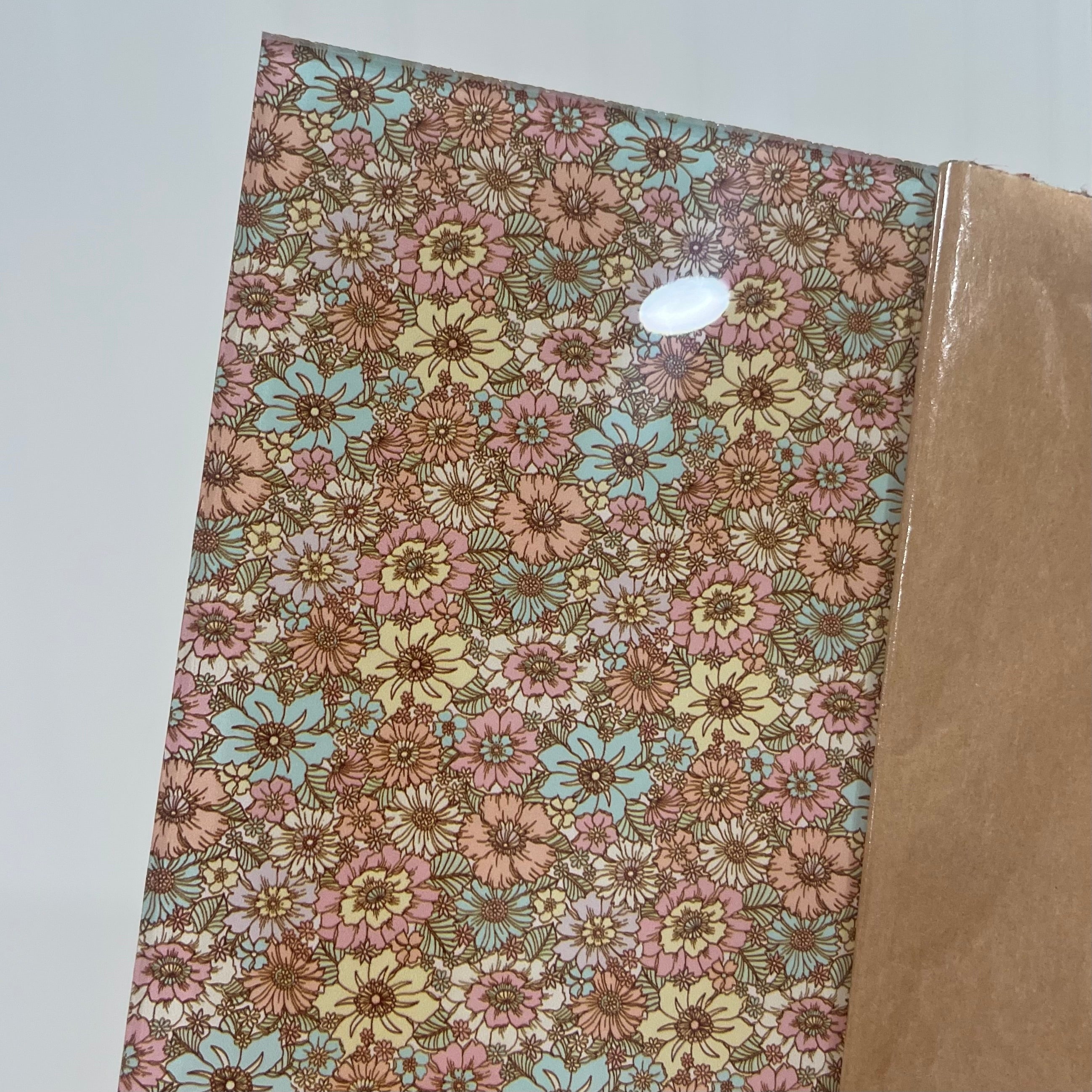 Muted Daisy Floral - Acrylic – Southern Magnolia Jewelry and Co.
