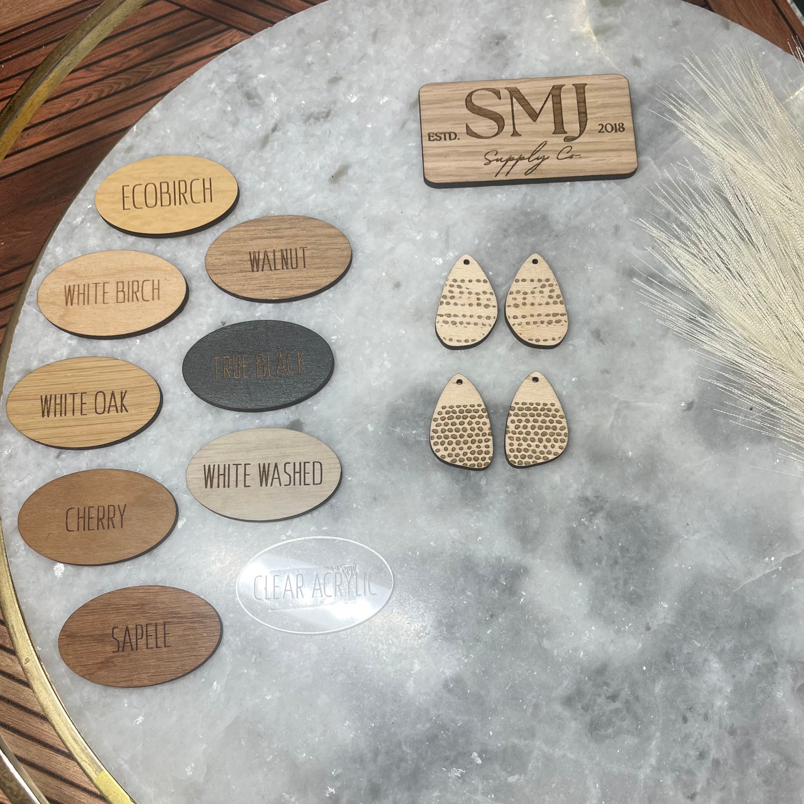 Abstract Teardrop - Dots - 2 STYLES (1 Pair) – Southern Magnolia ...