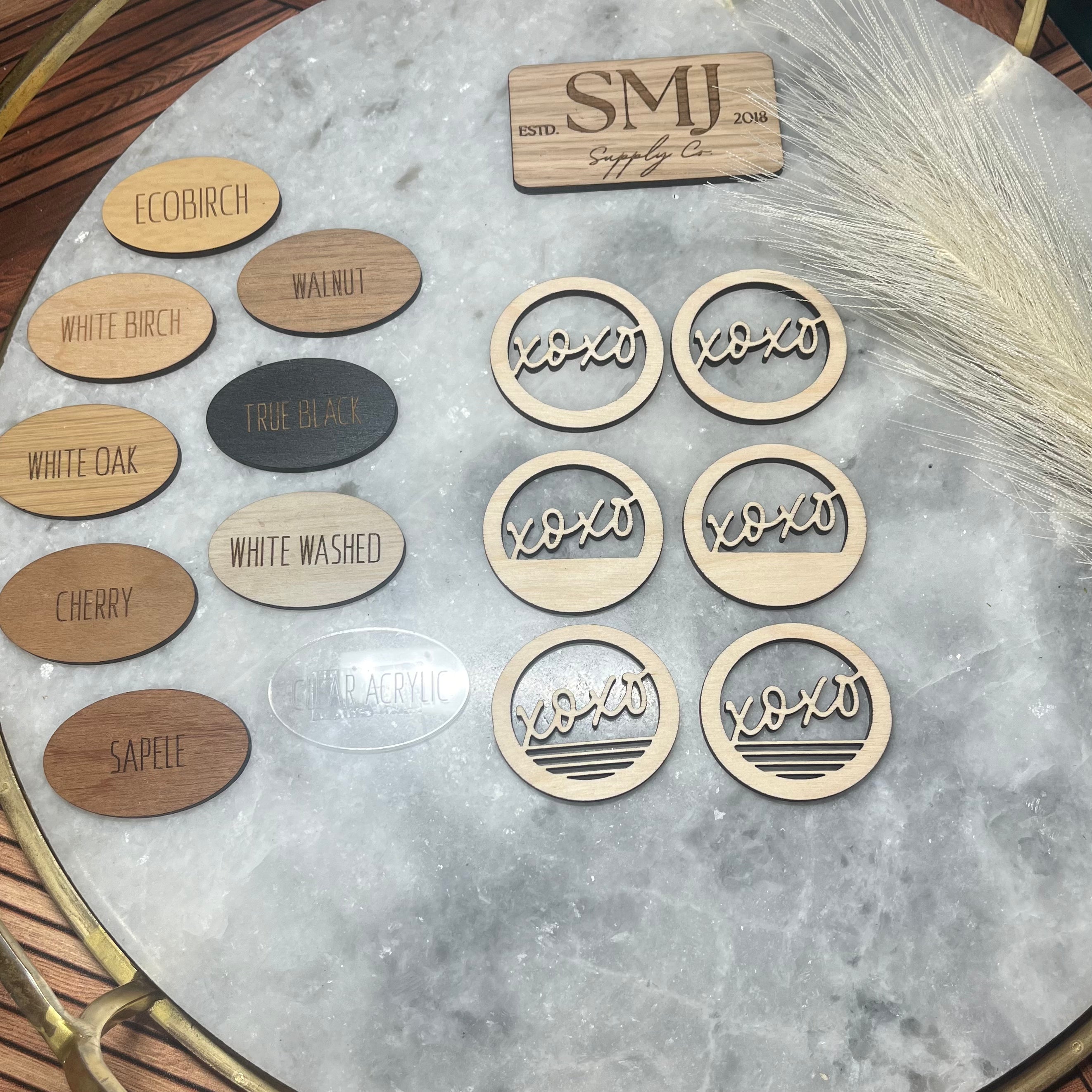 XOXO Dial Cutout - 3 STYLES (1 Pair) – Southern Magnolia Jewelry and Co.