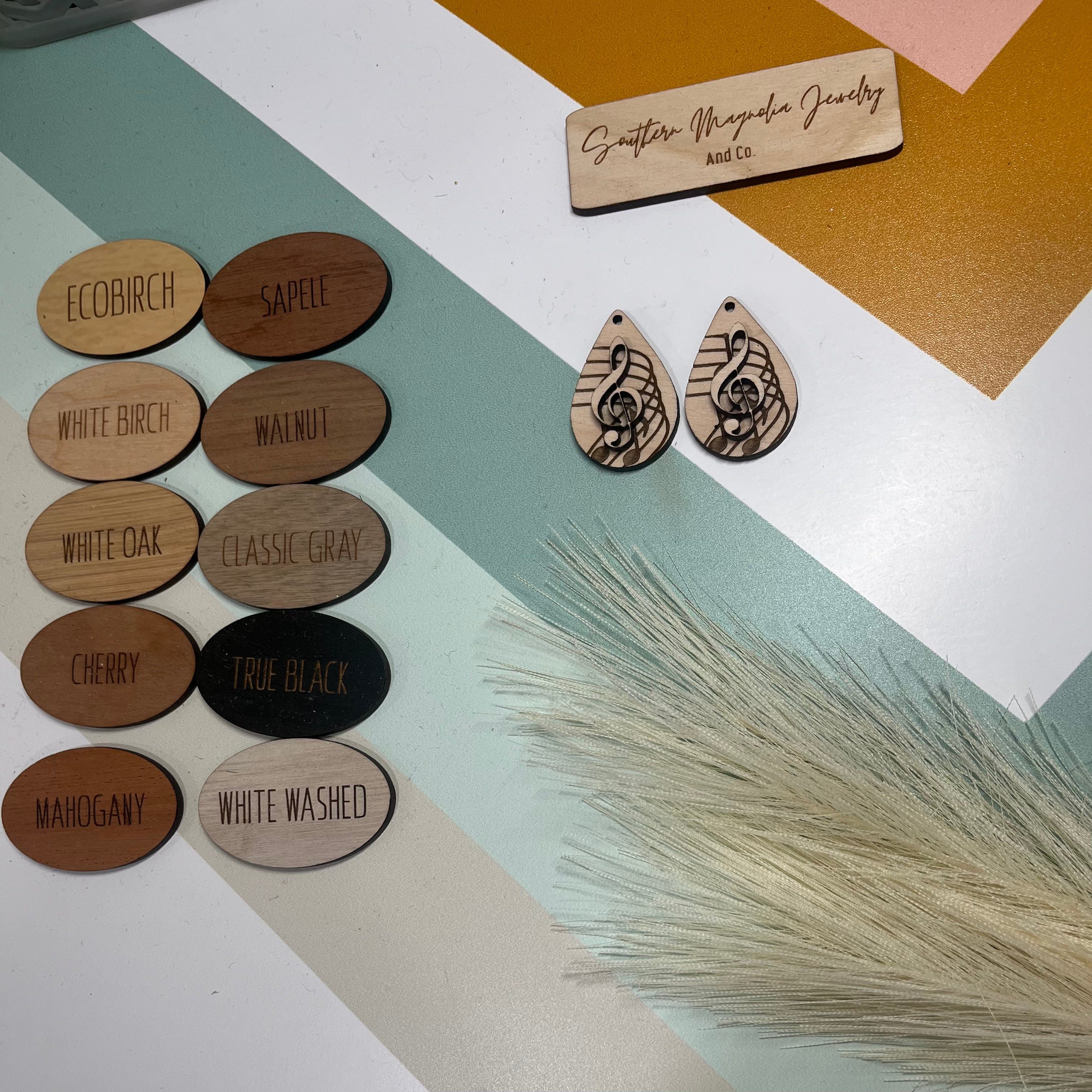 Layered Musical Note Teardrop - 2 STYLES - (1 Pair) – Southern Magnolia ...