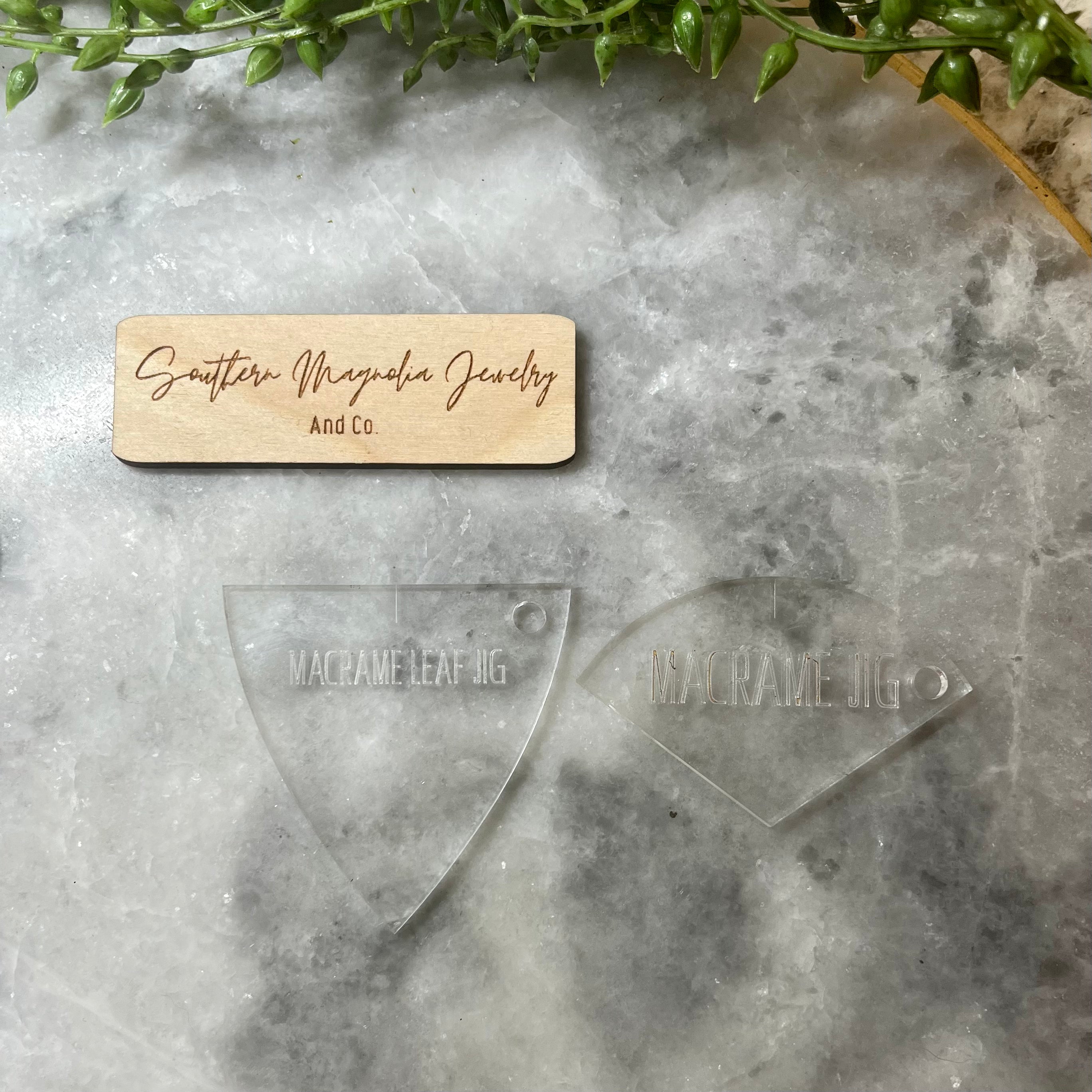 Acrylic Macrame + Fringe Jig - 2 STYLES (1 Jig) – Southern Magnolia ...