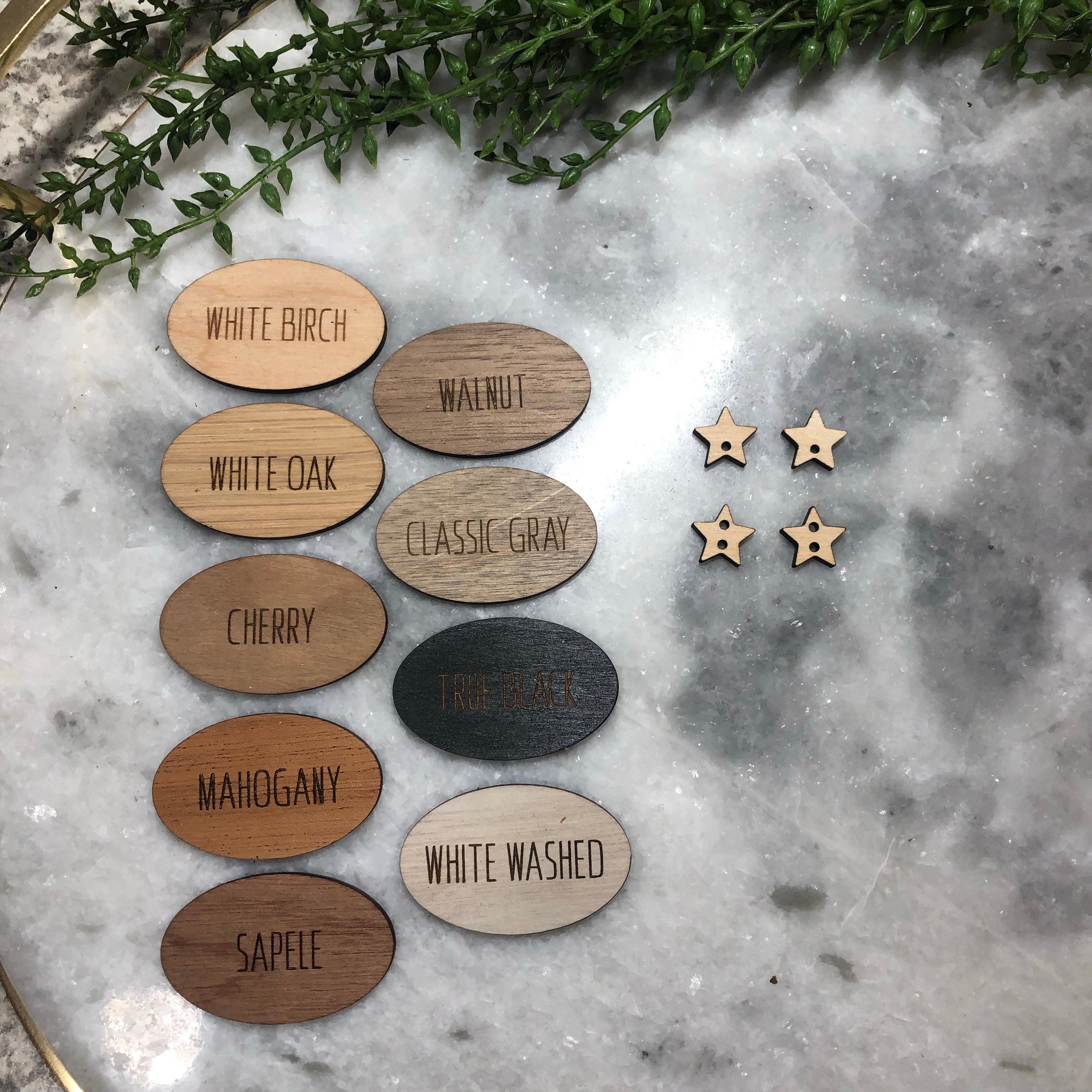 Rounded Star Connectors (1 Pair) – Southern Magnolia Jewelry and Co.
