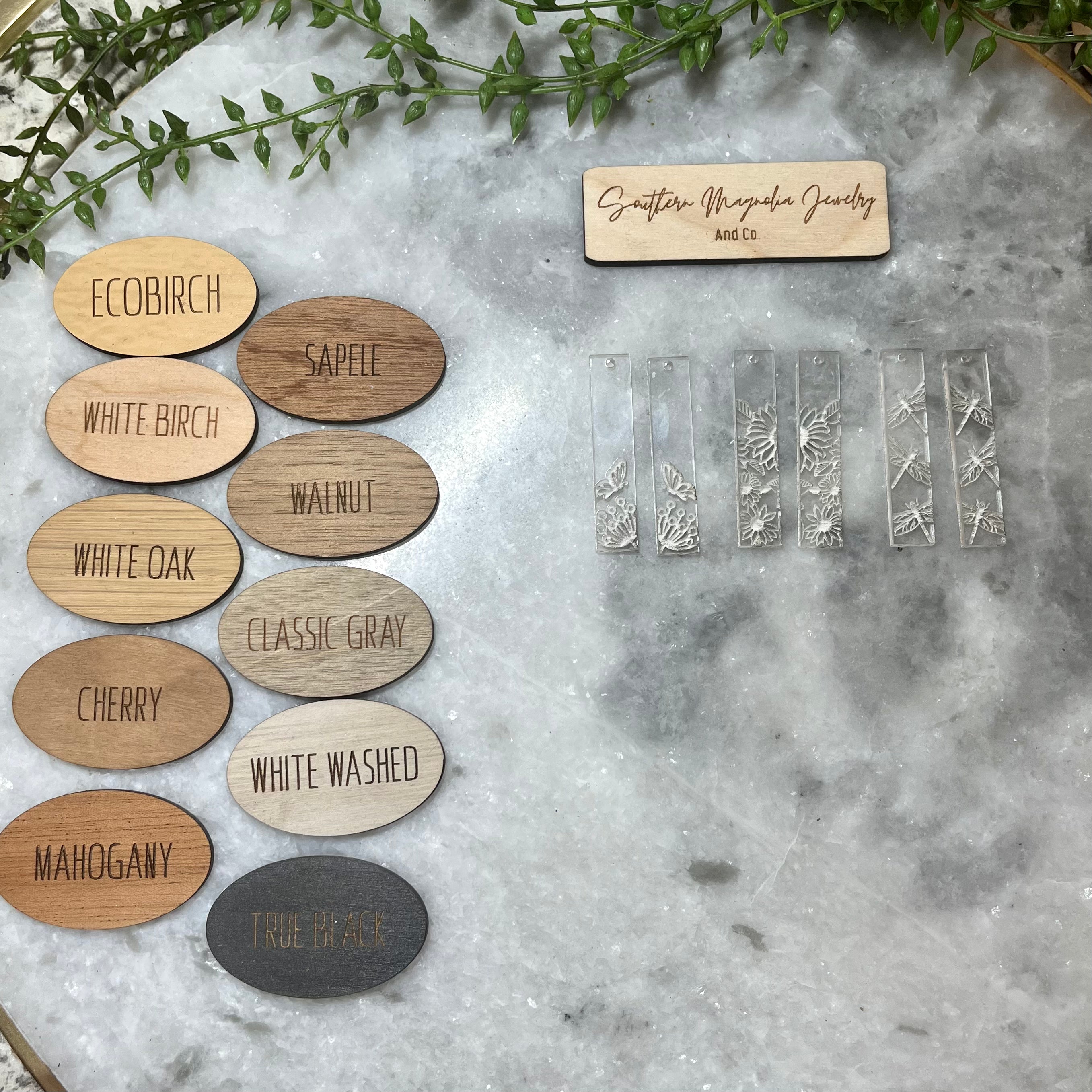 Acrylic Floral + Spring Insect Bar - 3 STYLES (1 Pair) – Southern ...